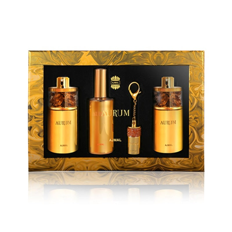 Aurum Twin Gift Set By Ajmal Perfumes for Women– FAWAAH